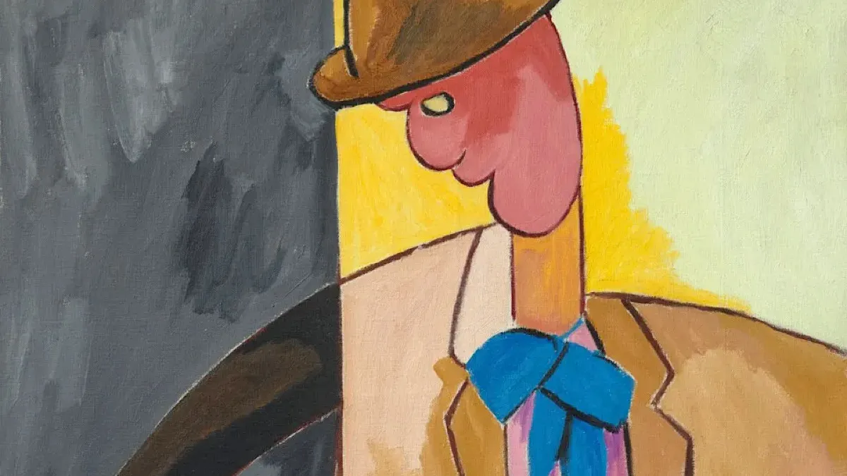 L'opera "L'Uomo Ubriaco" dell'artista italiano Magnelli in asta a ...
